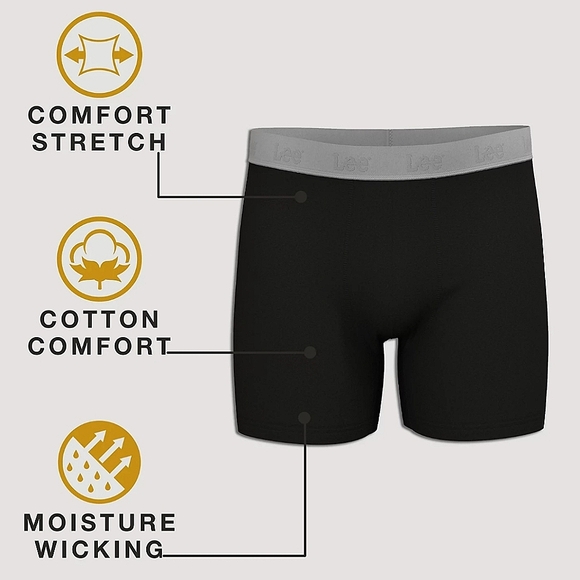 Lee | Underwear & Socks | Lee Cotton Stretch Boxer Briefs | Poshmark